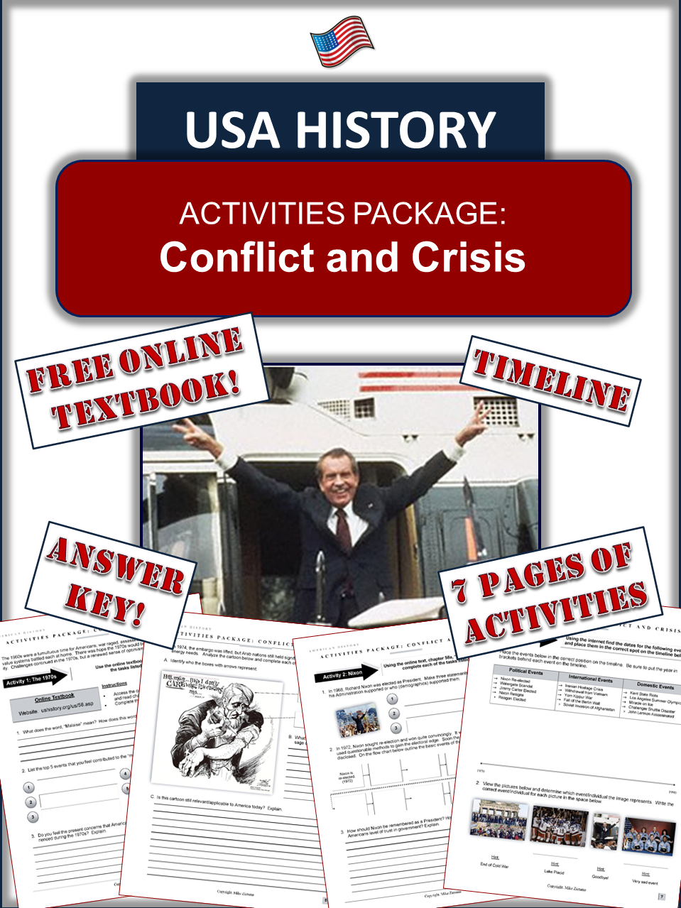 America: "The 1960s and Beyond" 1960 to 2016 - 75+ Pages/Slides ...