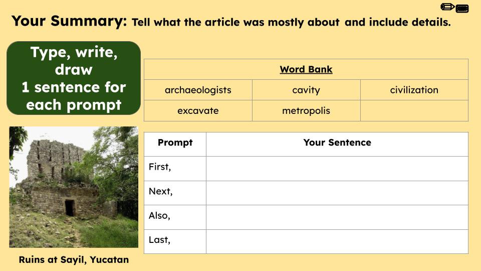 Maya Empire Informational Text Reading Passage and Activities
