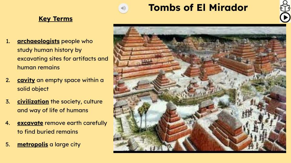 Maya Empire Informational Text Reading Passage and Activities