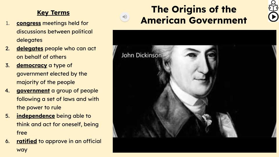 American Revolution Government Informational Text Reading Passage and ...