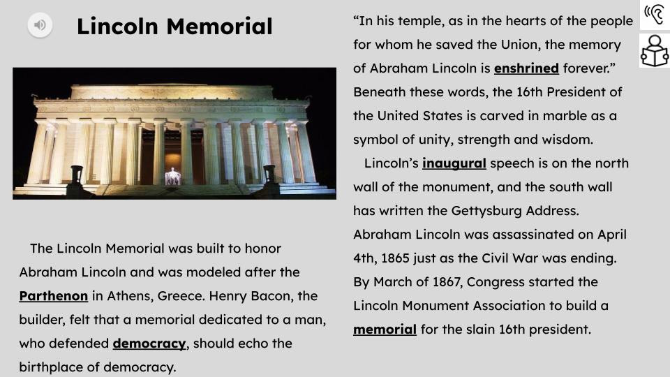 American Symbols Informational Text Reading Passage and Activities BUNDLE