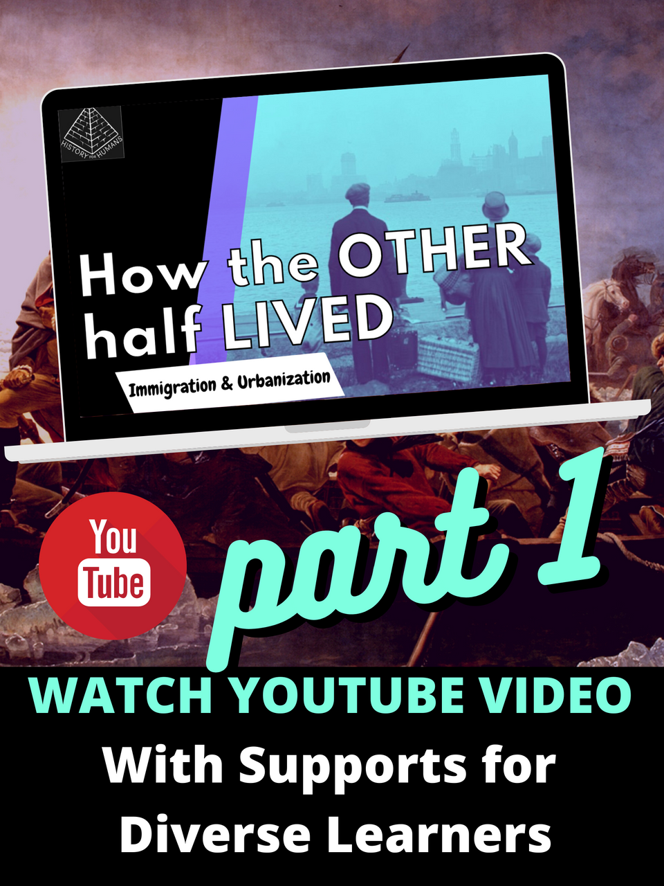 Jacob Riis VIDEO & LESSON | Immigration & Urbanization