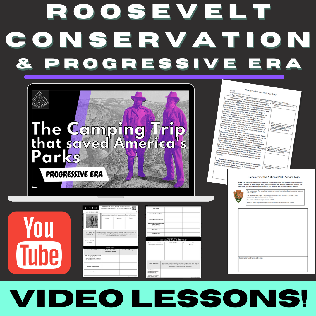 Progressive Era BUNDLE | VIDEOS & ENGAGING LESSONS