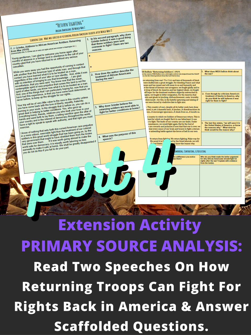 Harlem Hellfighters & African Americans in WWI | VIDEO & ACTIVITY