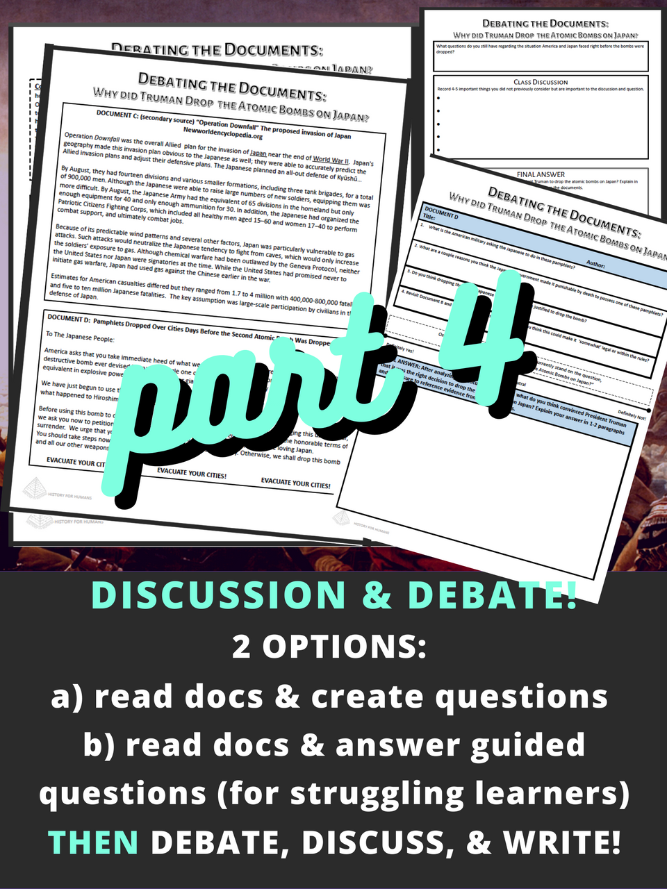 Atomic Bomb Socratic Seminar | VIDEO & LESSON | Hiroshima