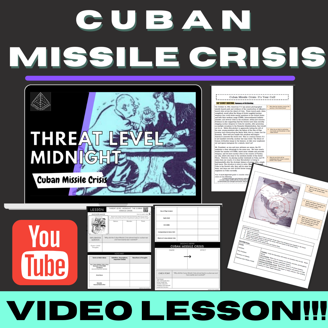 Cuban Missile Crisis EXCOMM Simulation | VIDEO & ACTIVITY