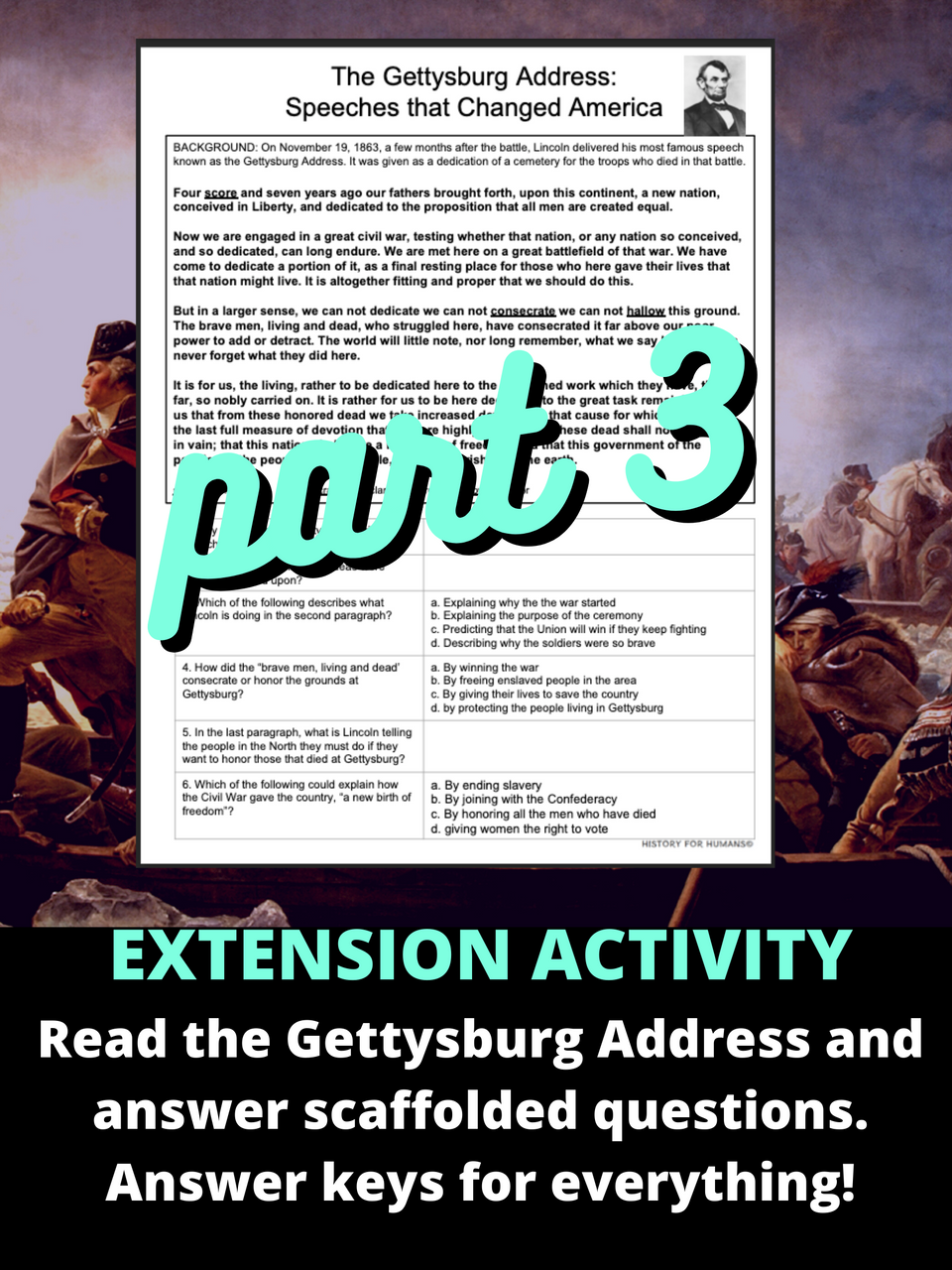 Civil War Battles & Leaders Part 2 | VIDEO LESSON! - Amped Up Learning