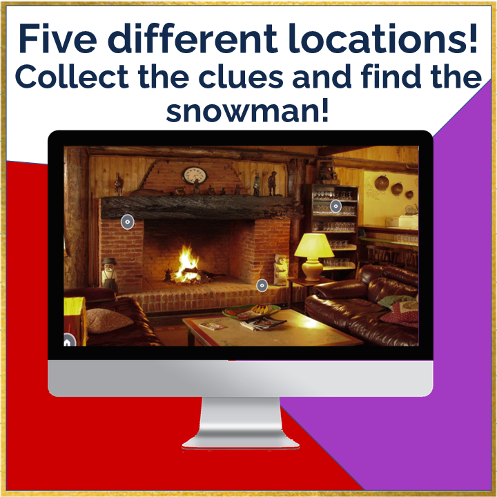 Winter Math Escape Room Integers Operations The Disappeared Snowman