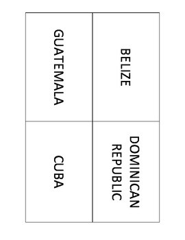 Geography Game: Around The World (Countries and Continents)