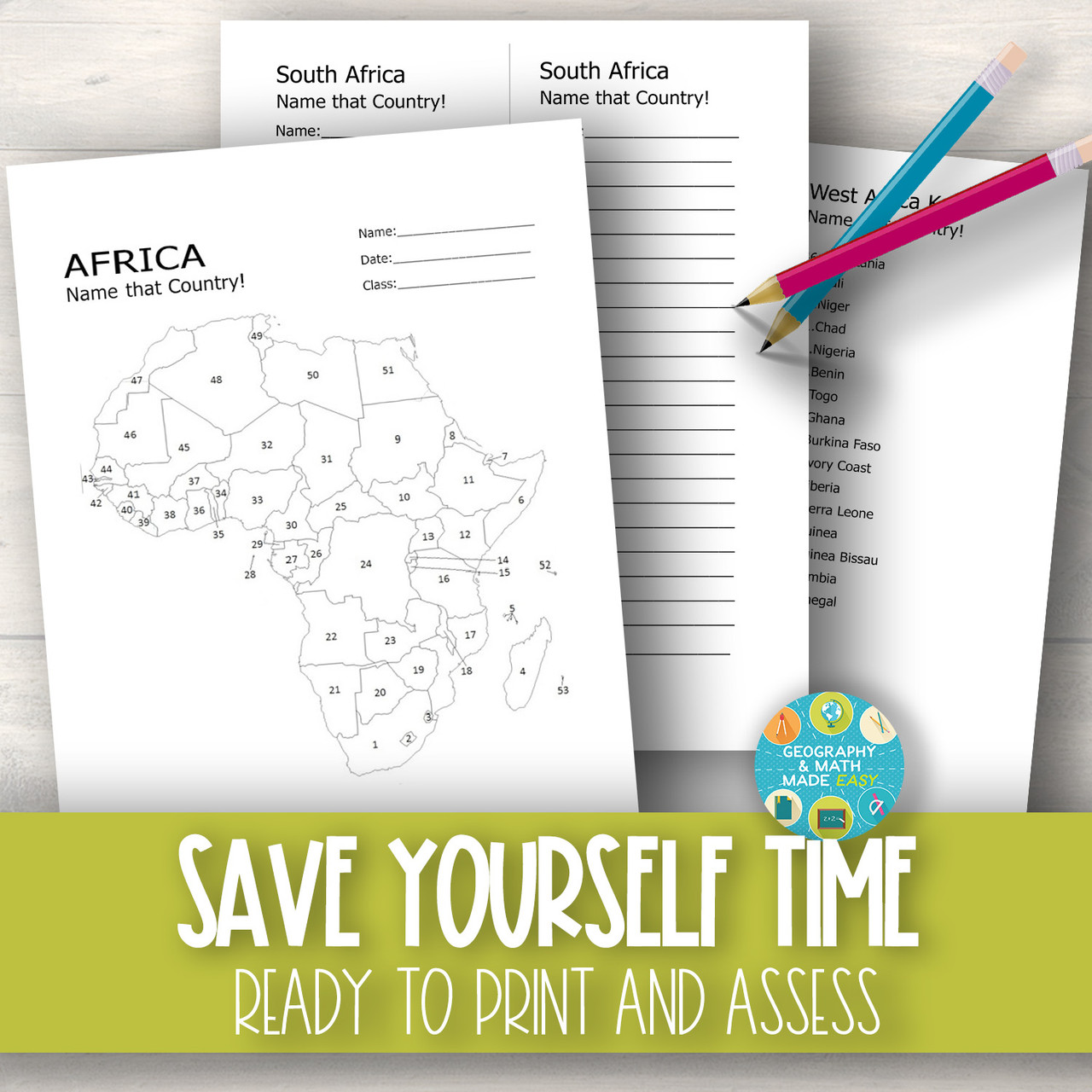 Map Africa Quiz Geography, World History & African Studies: Africa Map