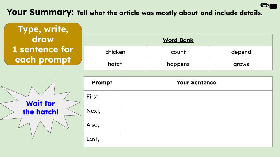 Don't Count Your Chickens Before They Hatch Figurative Language Reading ...