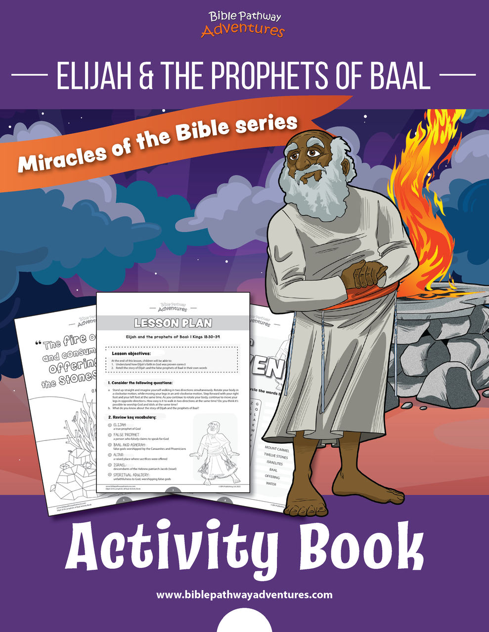 Elijah and the Prophets of Baal workbook