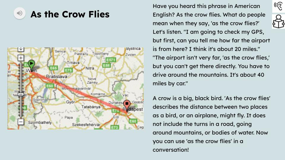 As the Crow Flies Figurative Language Reading Passage and Activities