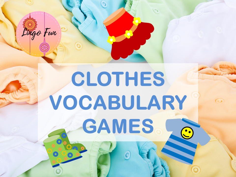 Clothing Vocabulary Games for ESL