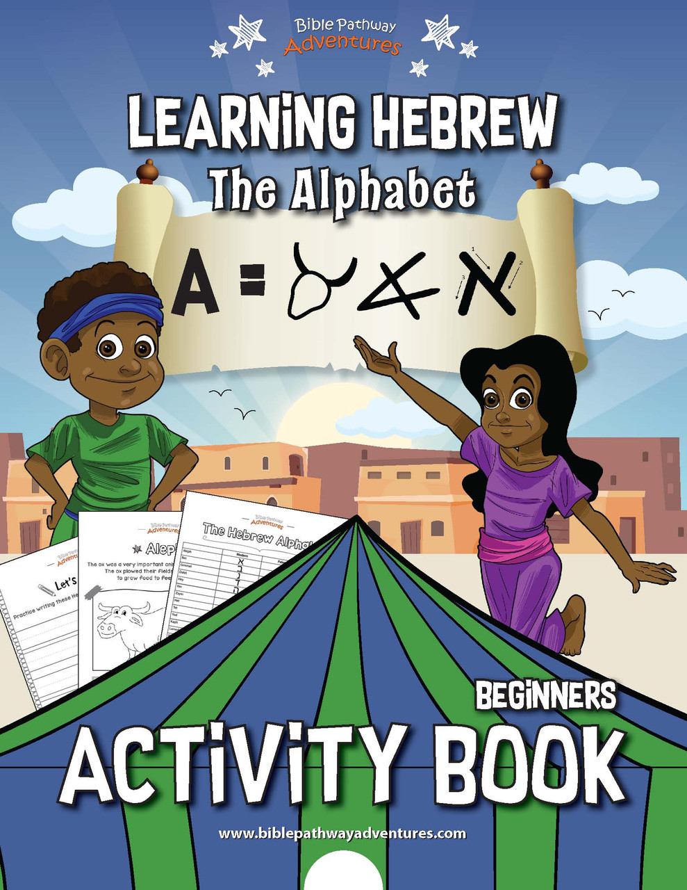 Learning Hebrew: The Alphabet Activity Book