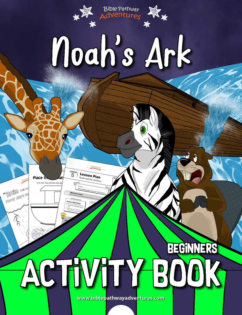Noah's Ark Activity Book for Beginners