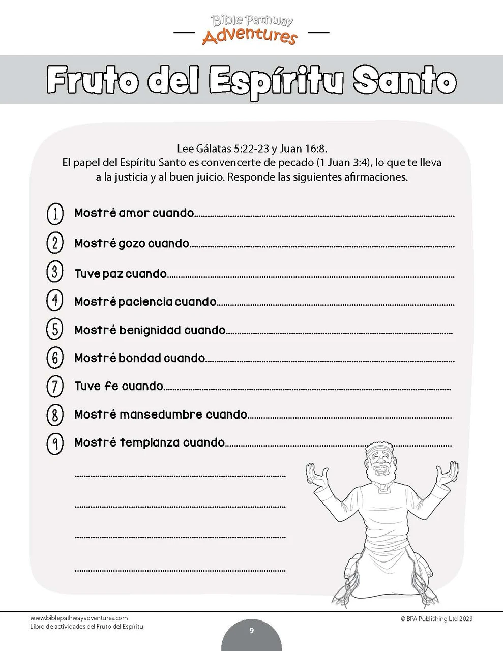 Frutos Del Espiritu Santo Para Colorear EL FRUTO DEL ESPÍRITU