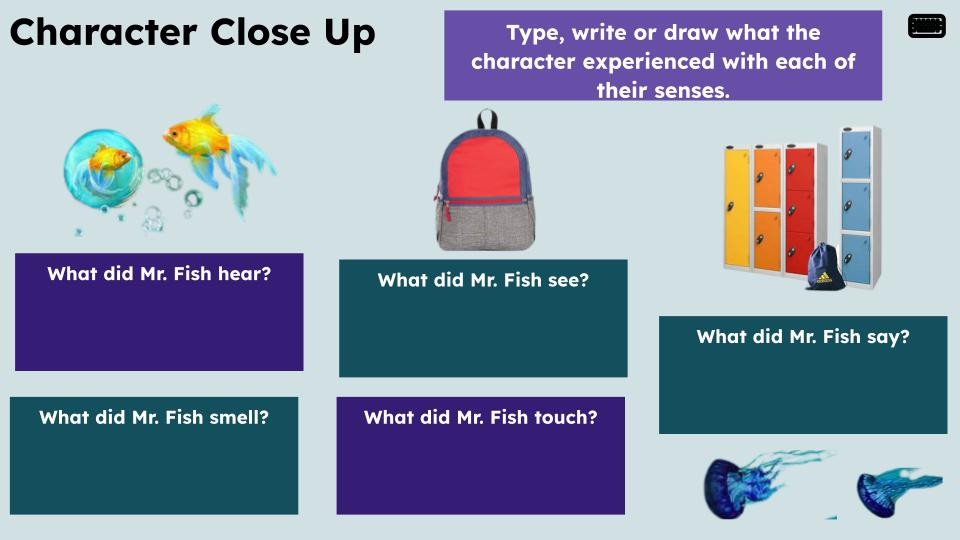 Pout Pout Fish Goes to School Read Aloud Activities
