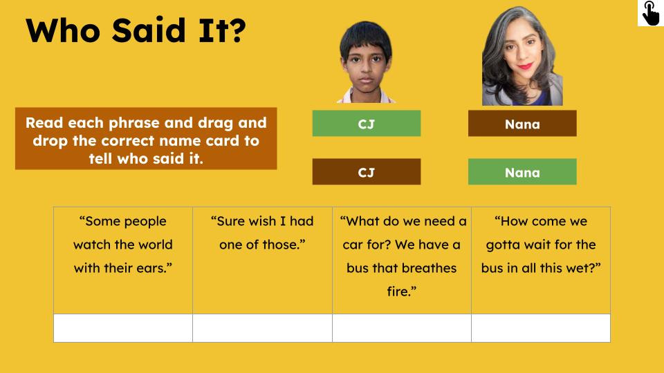 Last Stop on Market Street Read Aloud Activities