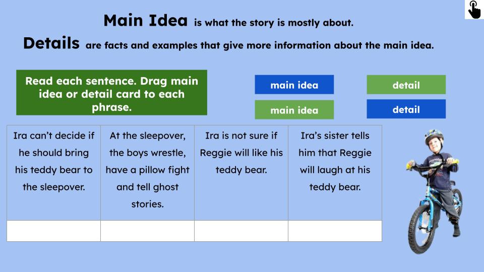 Ira Sleeps Over Read Aloud Activities