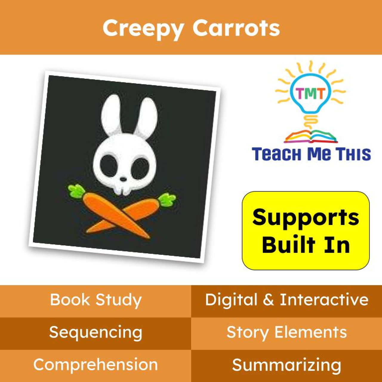 Creepy Carrots Read Aloud Activities