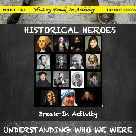 Historical Heroes Digital Break In Room - Amped Up Learning