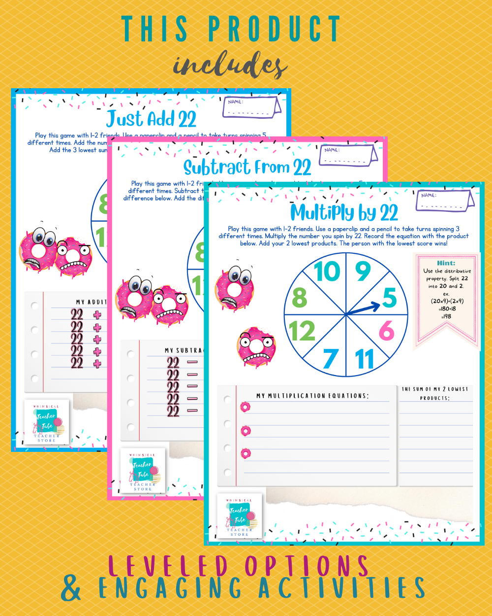 2/22 Math Review for 3rd, 4th, and 5th Grade