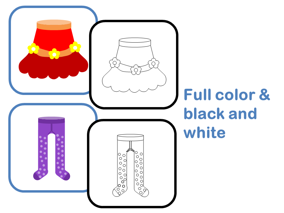 German Clothes Memory Game