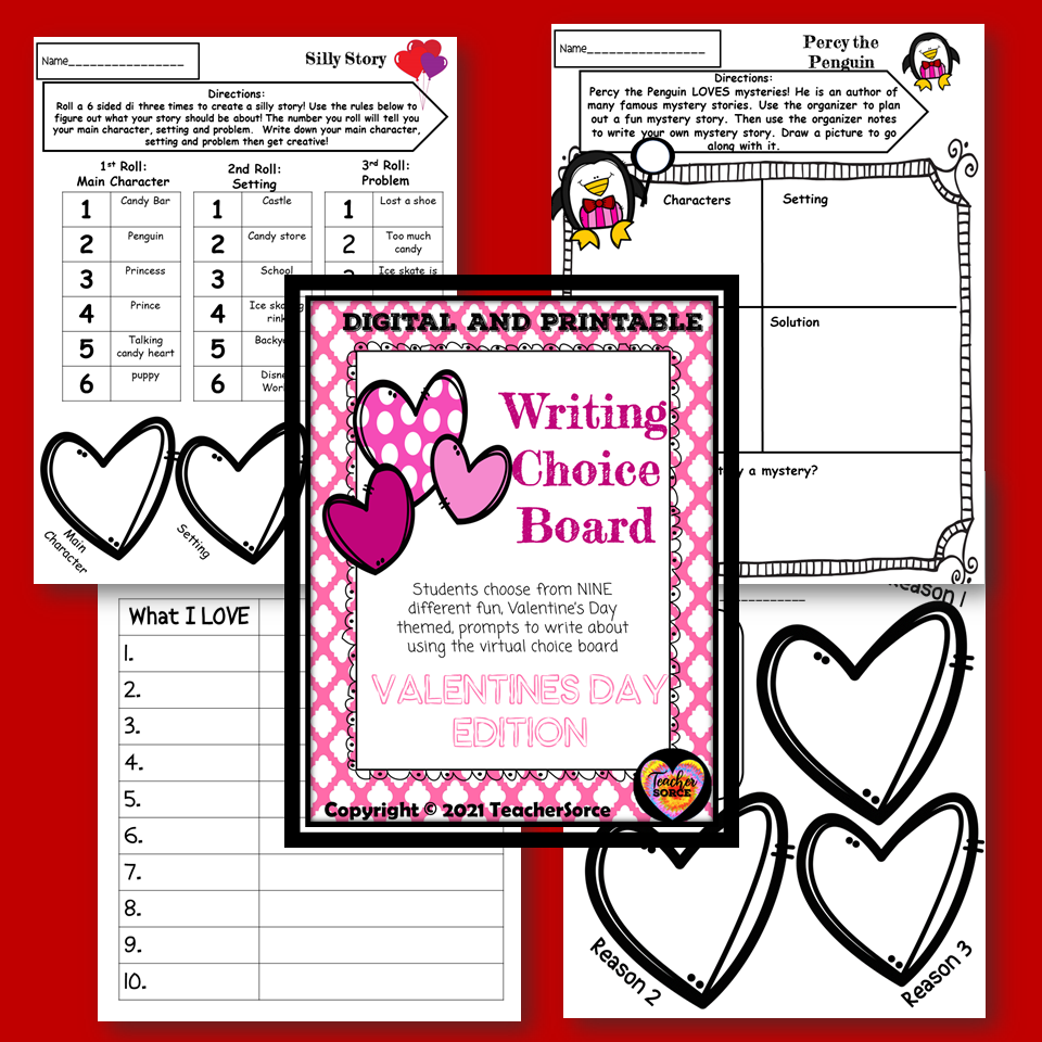 February Third Grade Bundle of Activities