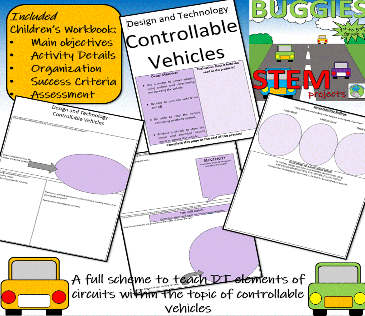 Electricity Bundle: Escape Room, STEM Challenge, Component Posters ...