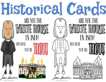 James Madison "Are You the White House?" Historical Valentine