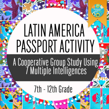 Geography, South & Central America Passport Cooperative Activity