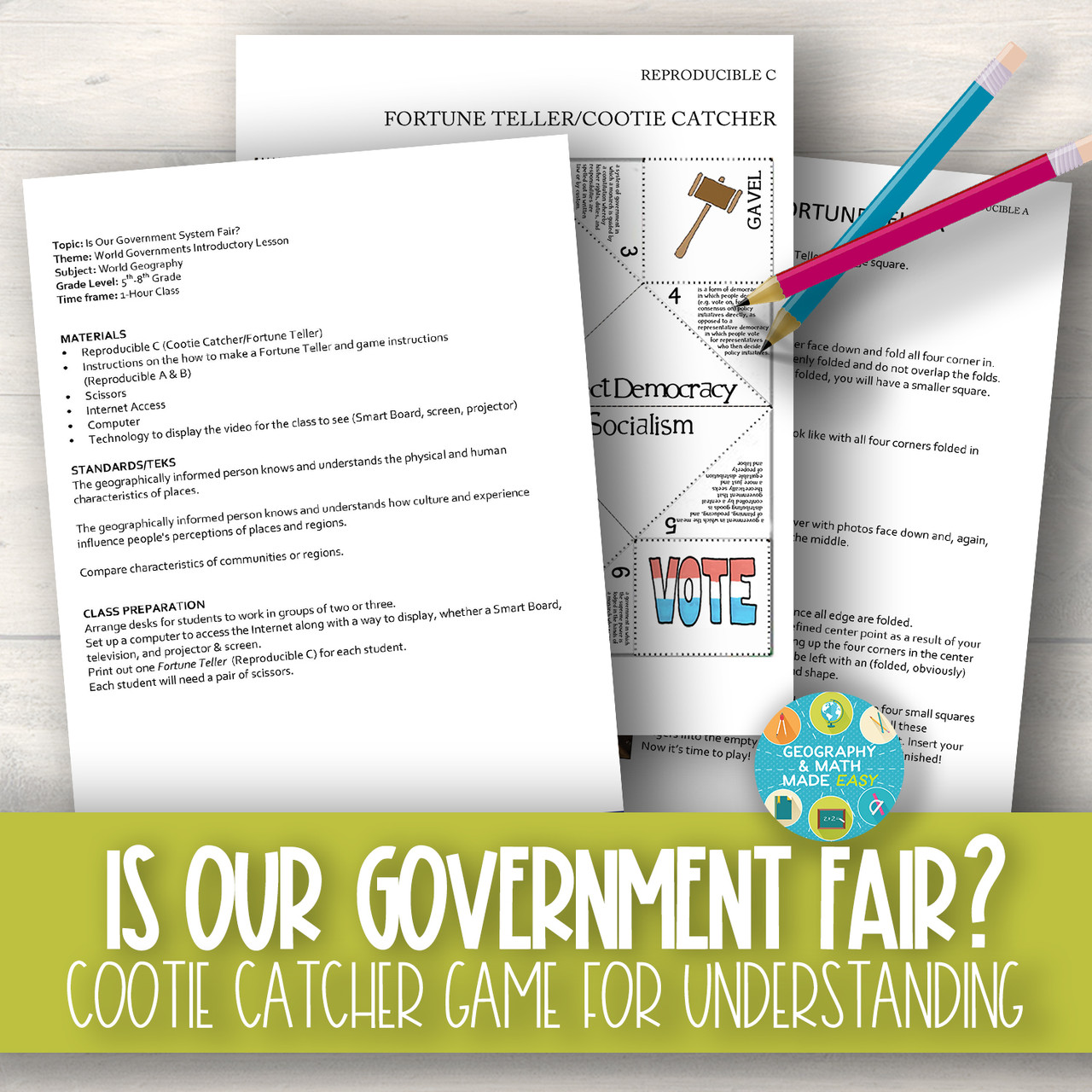 Geography: Is Our Government System Fair?—Intro to Government Systems