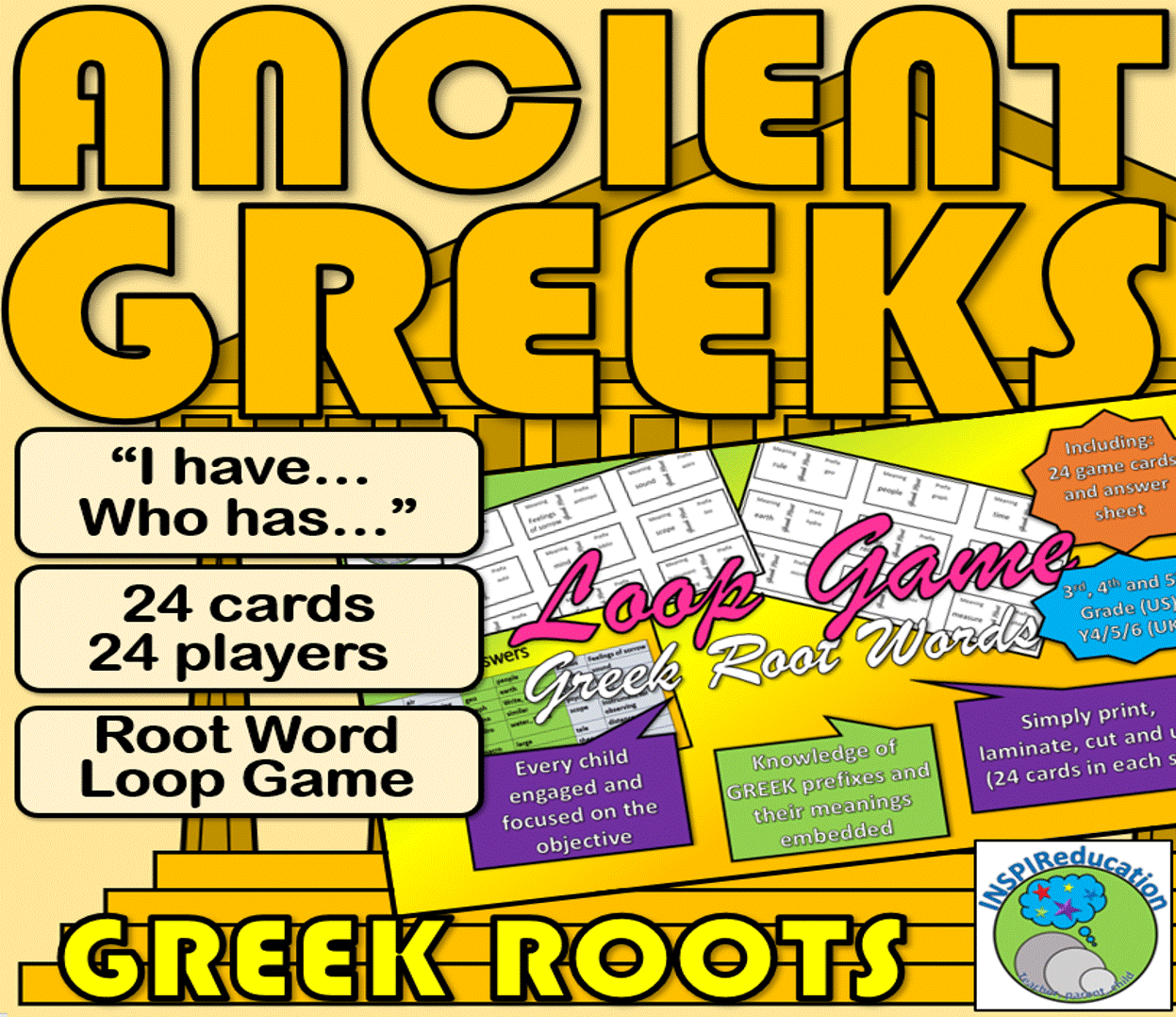 Greek Root Words: Card Game - "I have...Who has..? 24 Different Roots ...