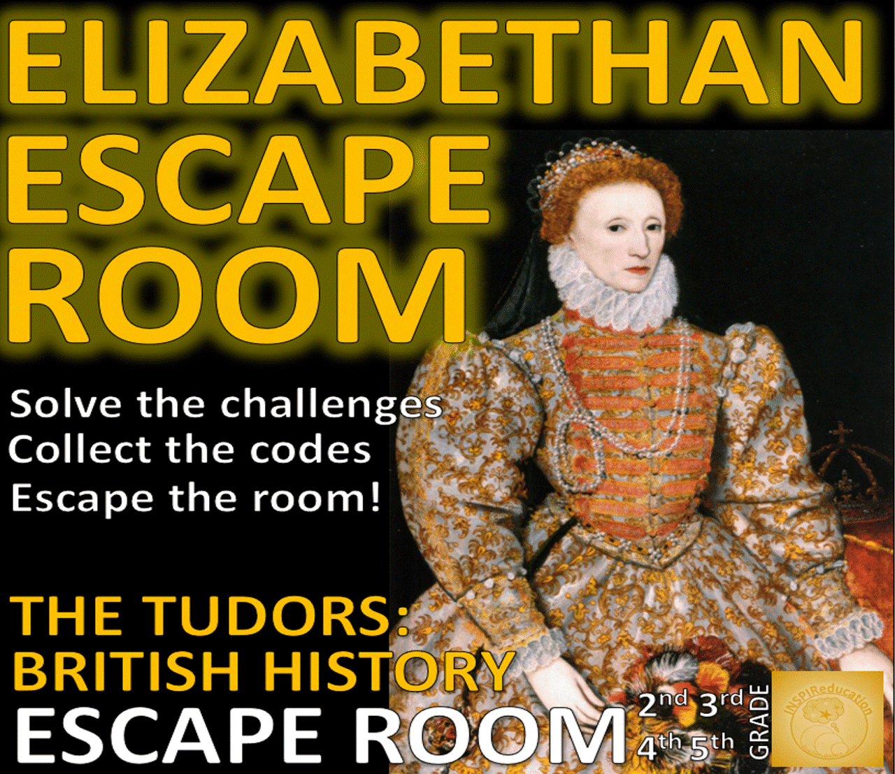 History ESCAPE ROOM: Elizabethan England/Tudor Escape Room - 8 ...