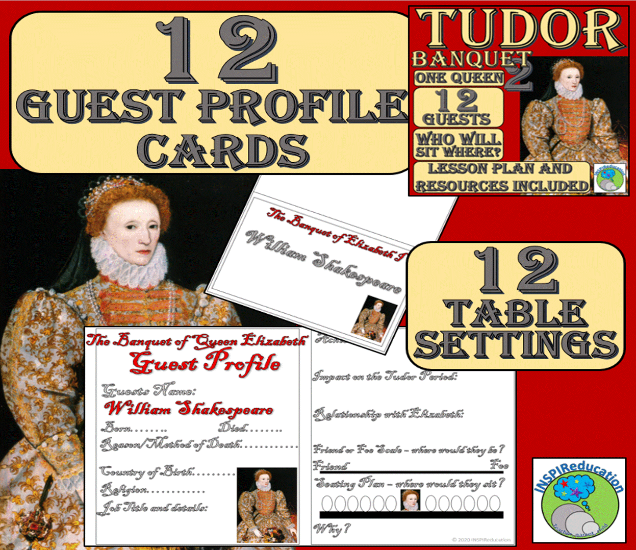 THE TUDORS: Tudor Banquet with Elizabeth I: Commonwealth, Influency ...