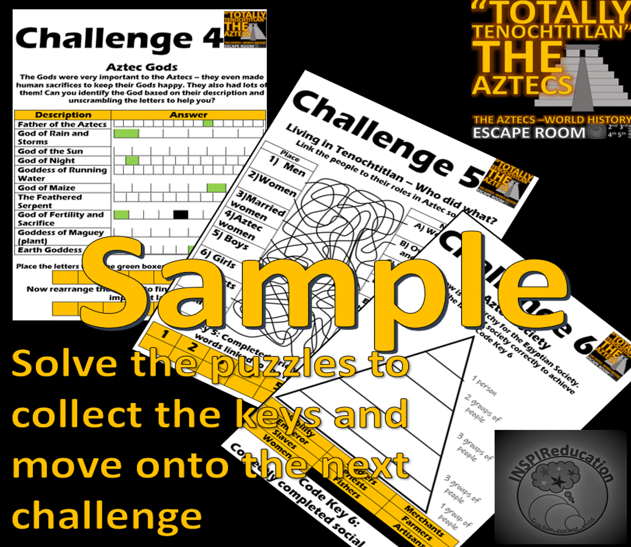 The aim of the Escape Room is to provide jeopardy for the children to ...