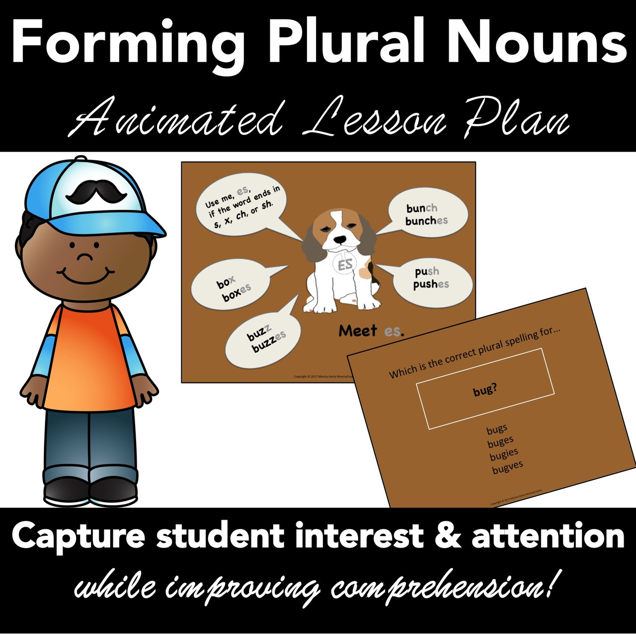 Forming Plurals: Animated PowerPoint - LESSON PLAN + ACTIVITES - Amped ...