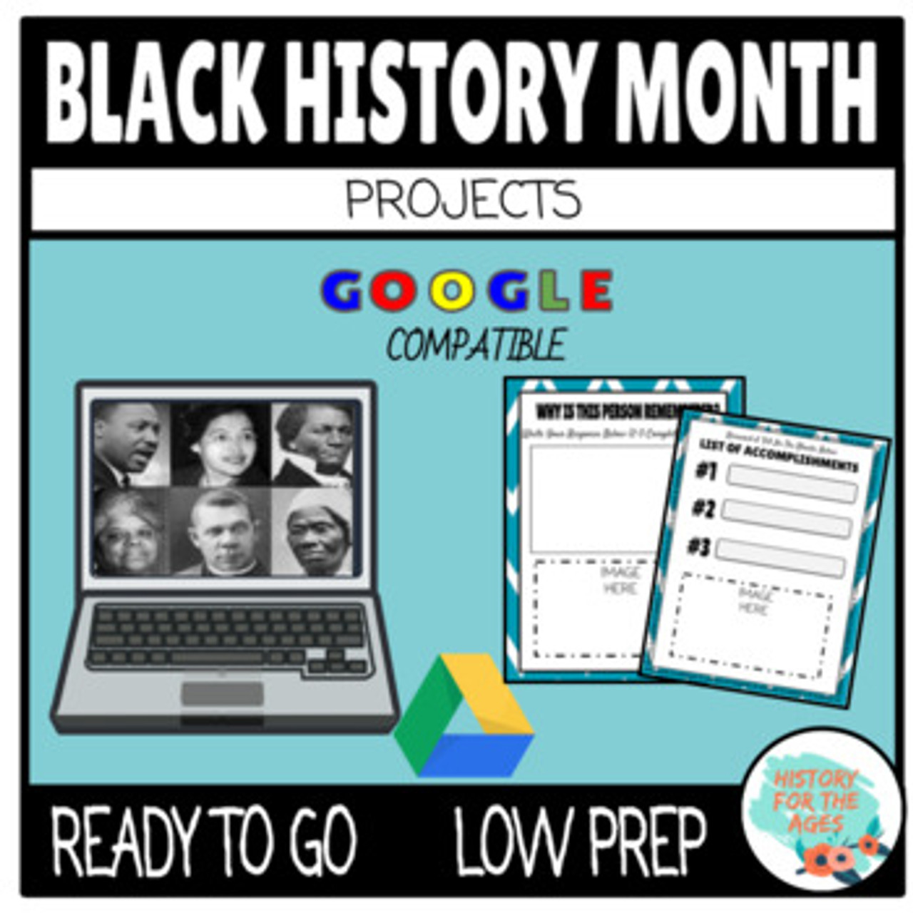 Black History Month Research Project: Student Centered - Amped Up Learning