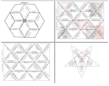 Hands on History- History Review Puzzles Bundle Plus 6 Puzzle Templates