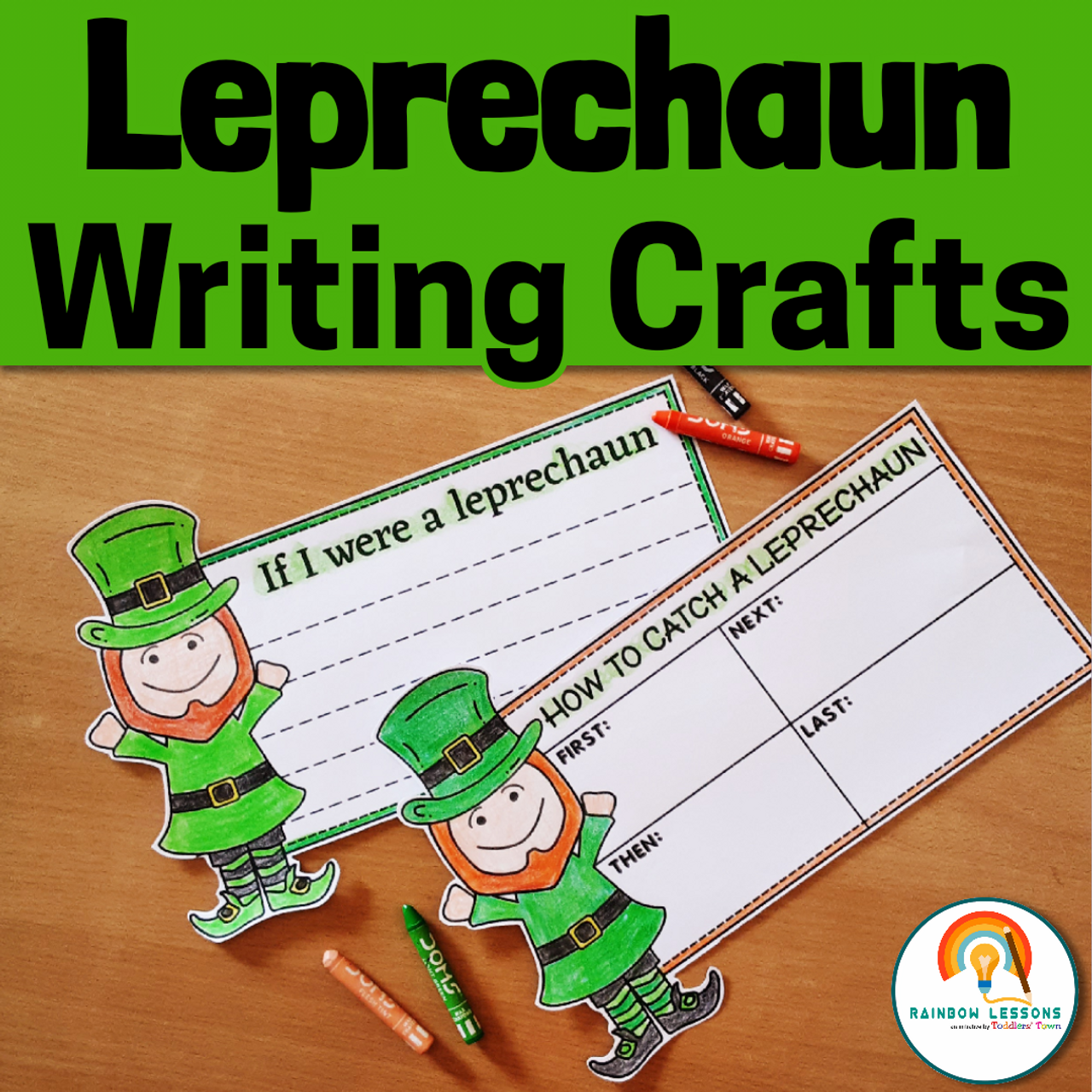 St Patricks Day Writing Craft | How to catch a Leprechaun Writing ...