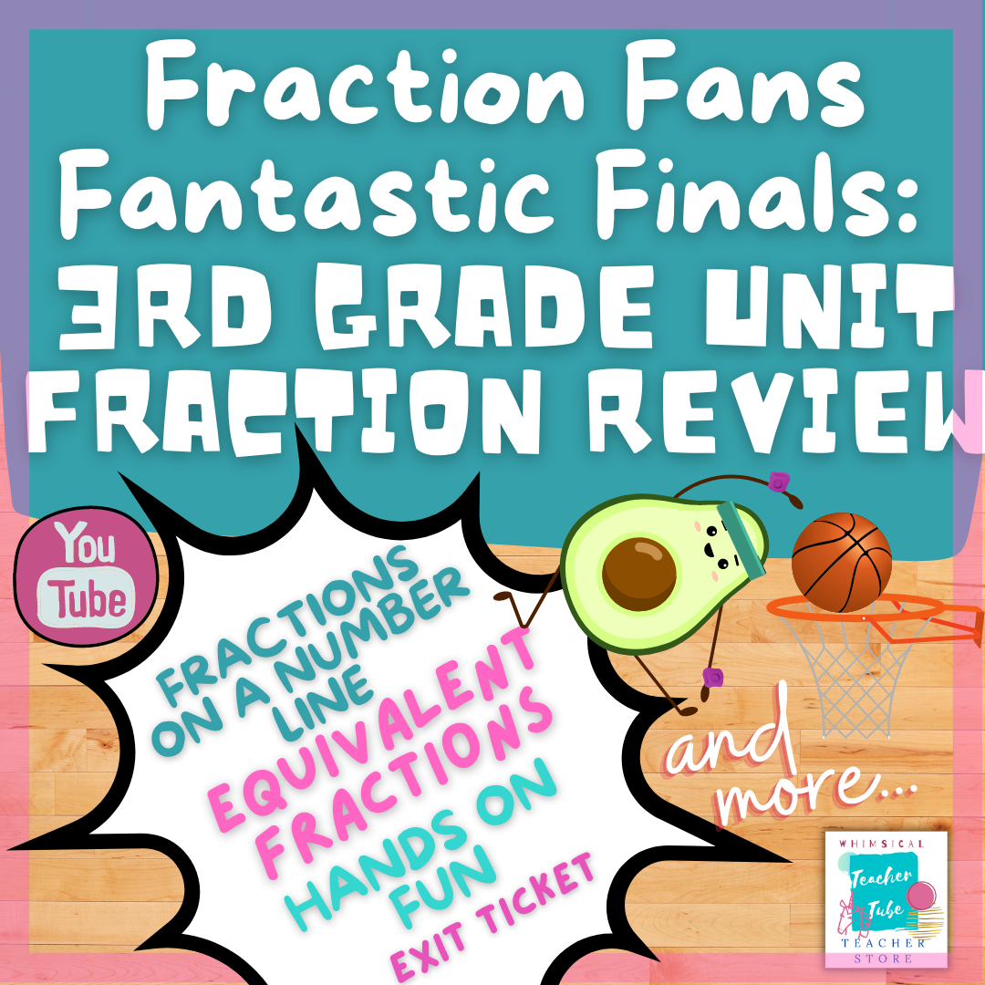 Fraction Fan Finals: 3rd Grade Unit Fraction Review