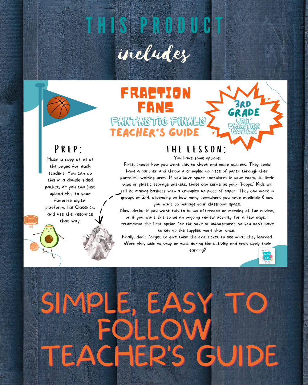 Fraction Fan Finals: 3rd Grade Unit Fraction Review