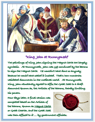 Magna Carta - Changes in English Government + Assessments - Amped Up ...