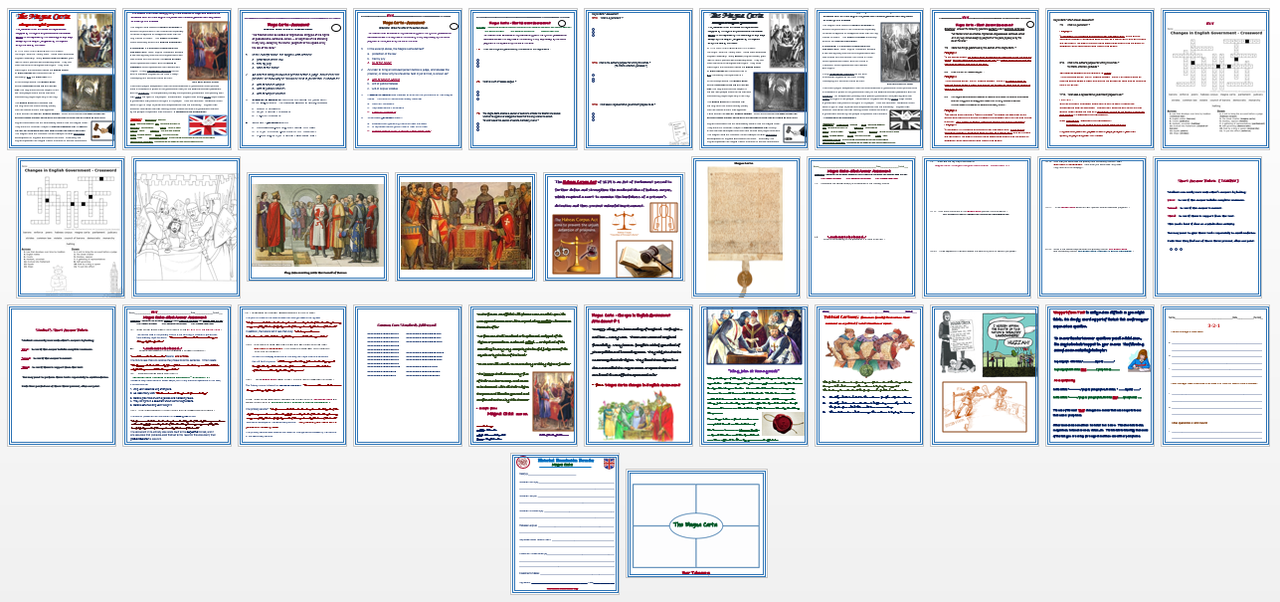 Magna Carta - Changes in English Government + Assessments - Amped Up ...