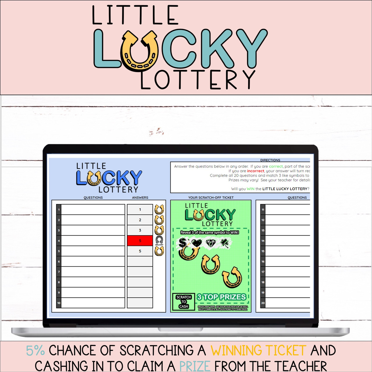 Proportions Little Lucky Lottery