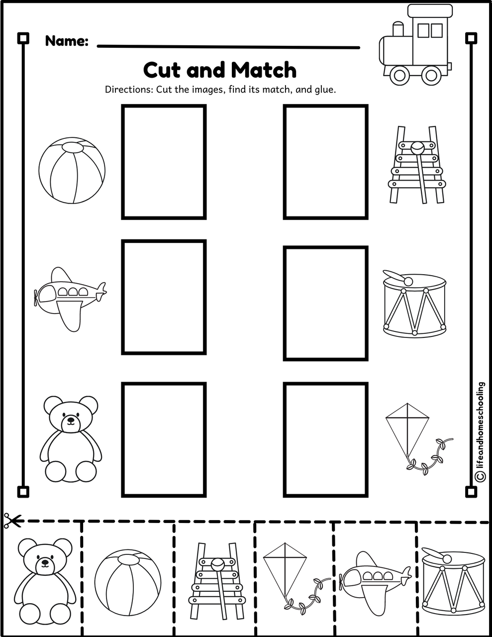 Matching Printable Activity matching-printable-activity