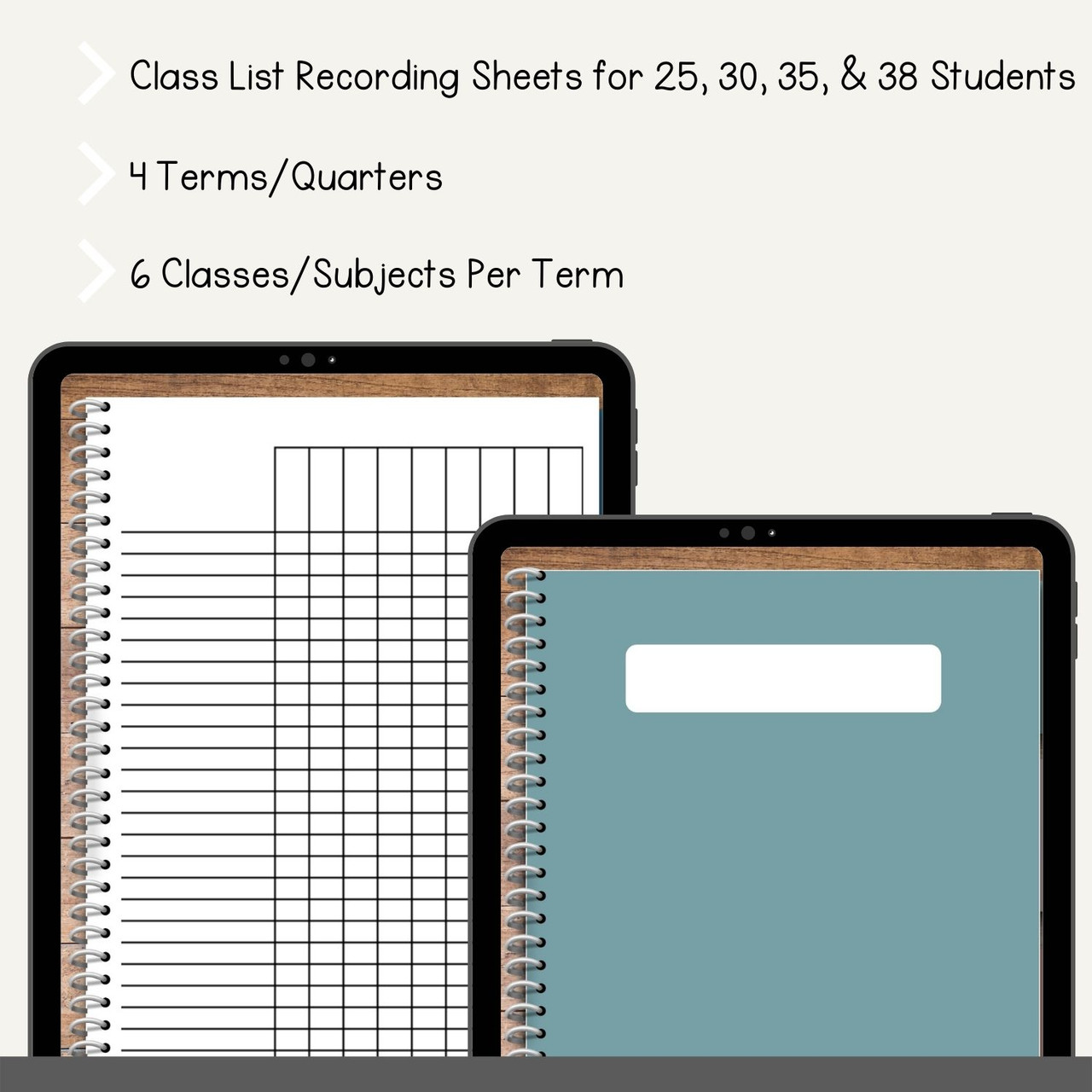 Boho Digital Gradebook - Amped Up Learning