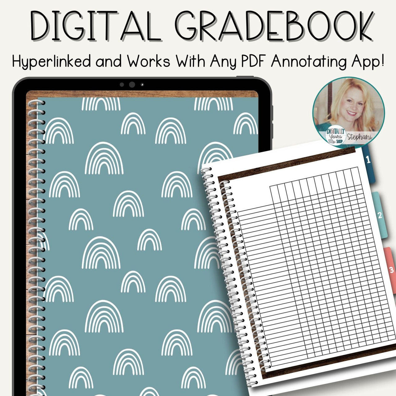 Boho Digital Gradebook - Amped Up Learning