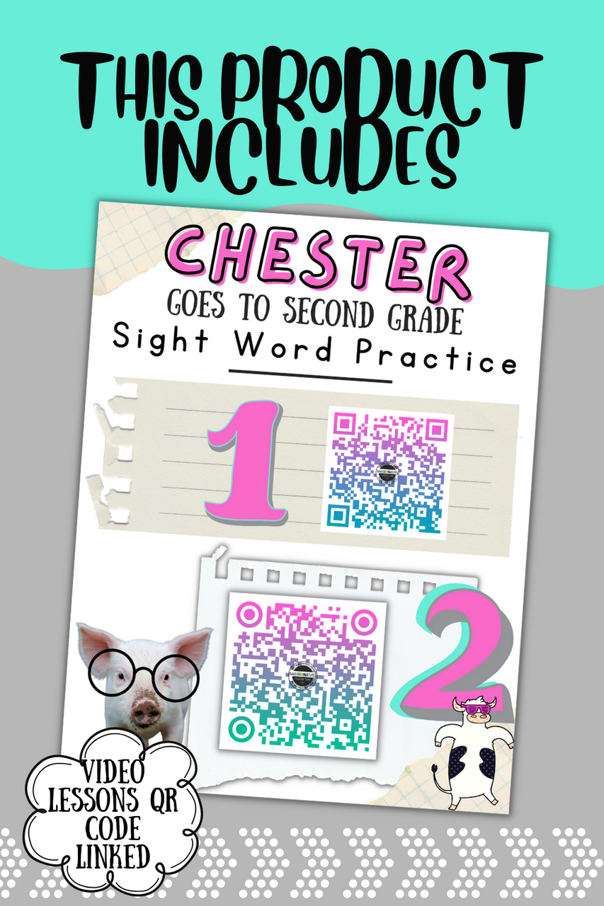 Chop and Pop 2nd Grade Hands on Dolch Sight Word Practice